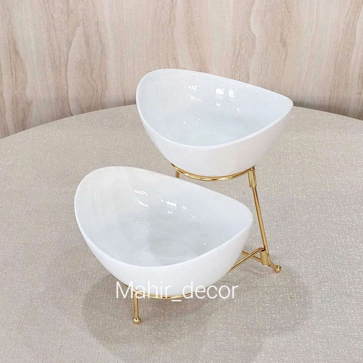 2-tier and 3-tier with deep bowls – Mahir Decor and Crockery